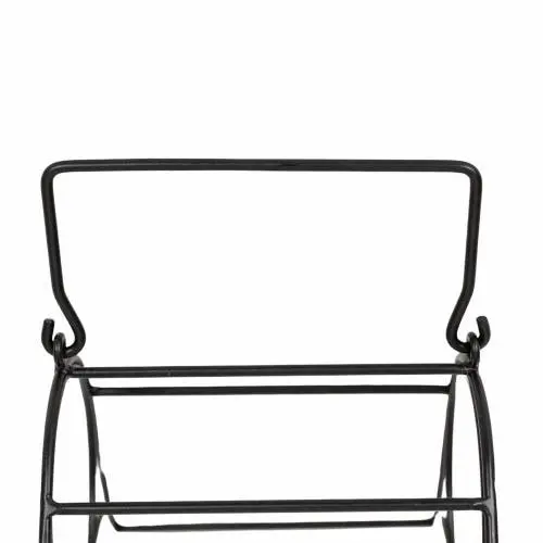 FORESIDE HOME AND GARDEN Six Bottle Wine Holder Metal
