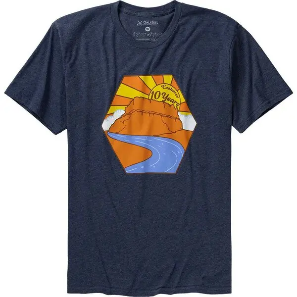 COALATREE 10 Year T-shirt Decade Of Comfort And Advanture - Navy