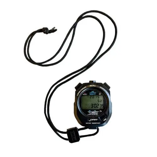 FINIS Waterproof Stopwatch For Swim Training With 100 Split Memory And Stroke Rate Mode