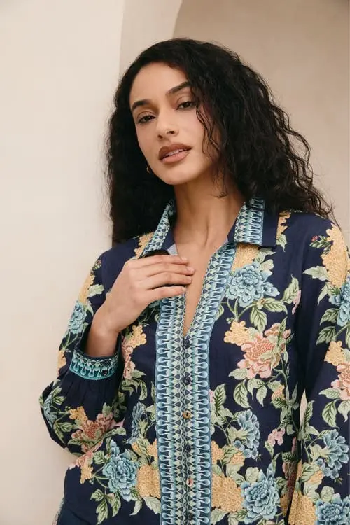 RAISHMA Amani Printed Cotton Shorts