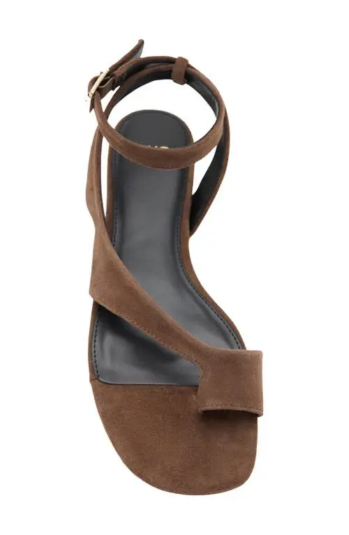 Mango Ankle Strap Sandals With Buckle Closure