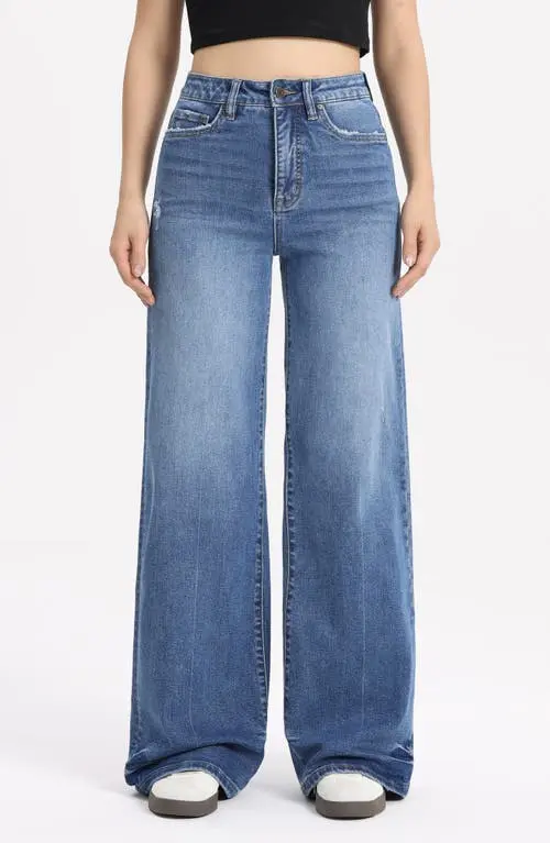 BAYEAS High Waist Wide Leg Jeans - Haven