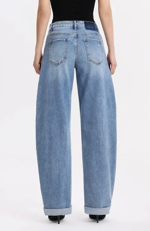 BAYEAS Low Rise Barrel Jeans