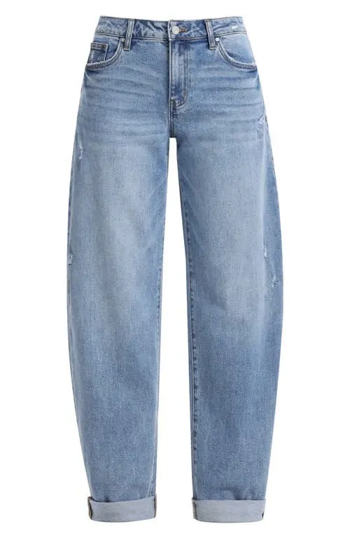 BAYEAS Low Rise Barrel Jeans