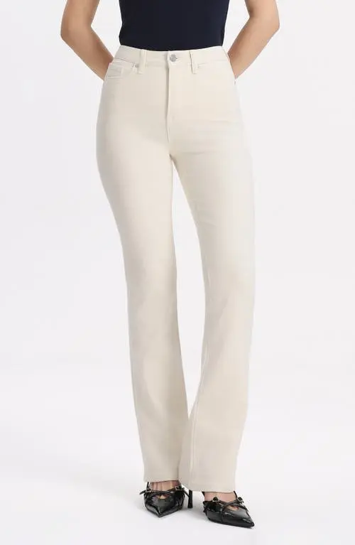 BAYEAS Mid Rise Bootcut Jeans - Off White