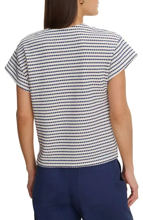 NIC+ZOE Diamond Stripe Top
