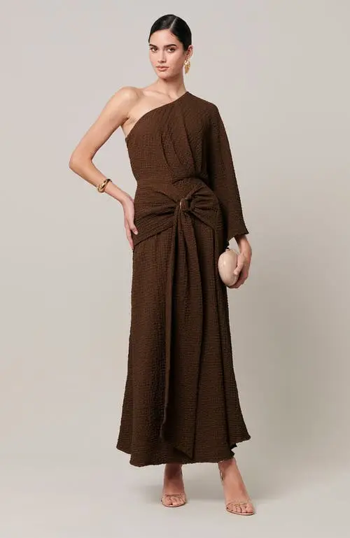 SAVEL Ellie Midi Dress - Chocolate