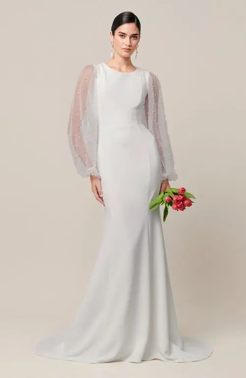WILLA Camille Gown - White