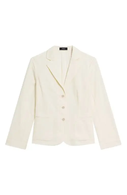 Theory Shrunken Organic Cotton Blazer