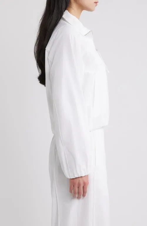 Theory Cotton Blend Soft Shell Jacket