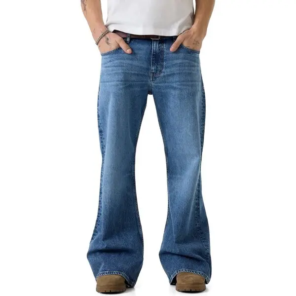 Guess Relaxed Bootcut Jeans - Blue