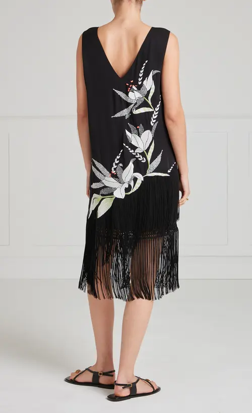 TEMPERLEY LONDON Madeline Mini Dress - Black