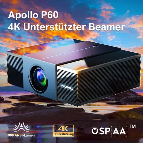 ULTIMEA 4k Decoding Projector With 900 Ansi Lumens