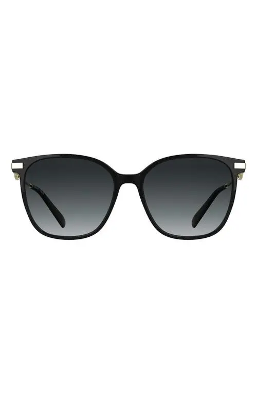 Longchamp Modified Rectangular Sunglasses - Black