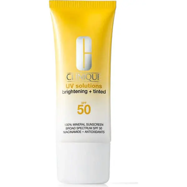 CLINIQUE Uv Solutions Brightening Tinted Mineral Sunscreen Spf 50 - Light