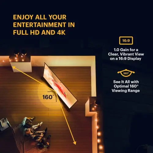 KODAK 80 Projector Screen With Stand