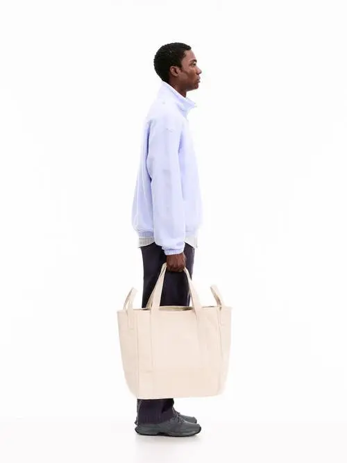 VOWELS Gardening Tote Bag - Beige