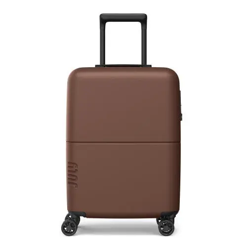 JULY Carry On Light Expandable Trolley - Dark Brown