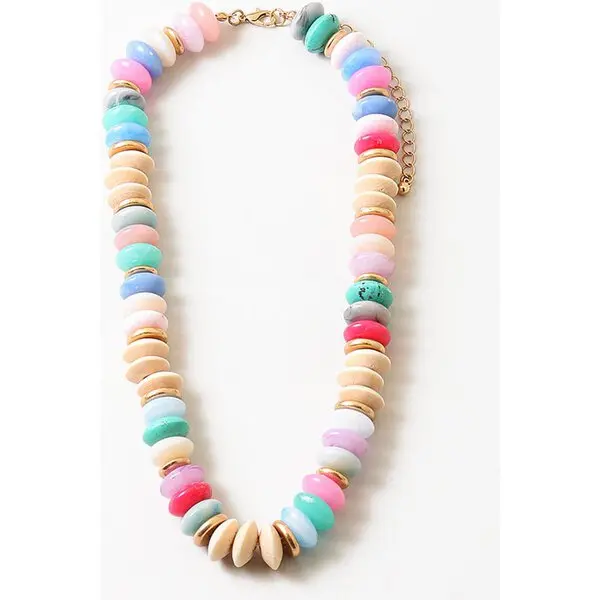 ERIN MCDERMOTT JEWELRY Sugar Rush Necklace - Beige