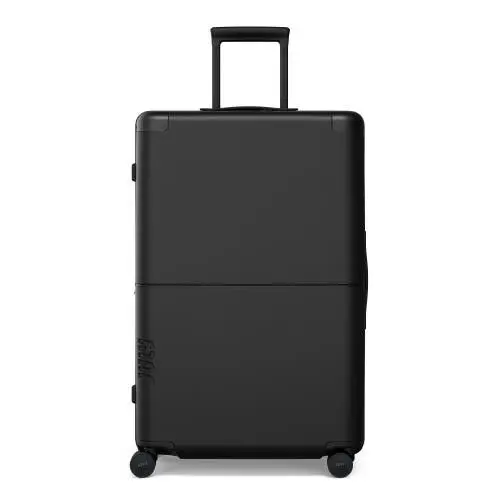 JULY Checked Plus Expandable - Charcoal