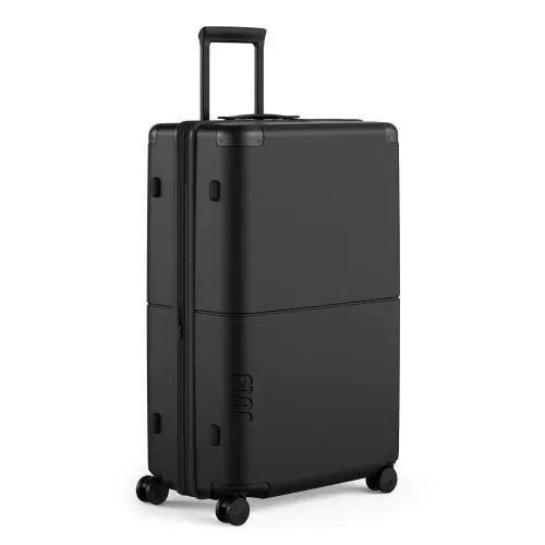 JULY Checked Plus Expandable - Charcoal