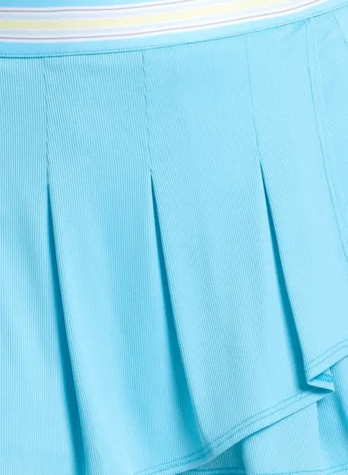 Lucky In Love Pleated Performance Skirt
