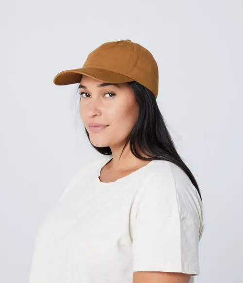 KNOWN SUPPLY Organic Cotton Baseball Cap - Turmeric