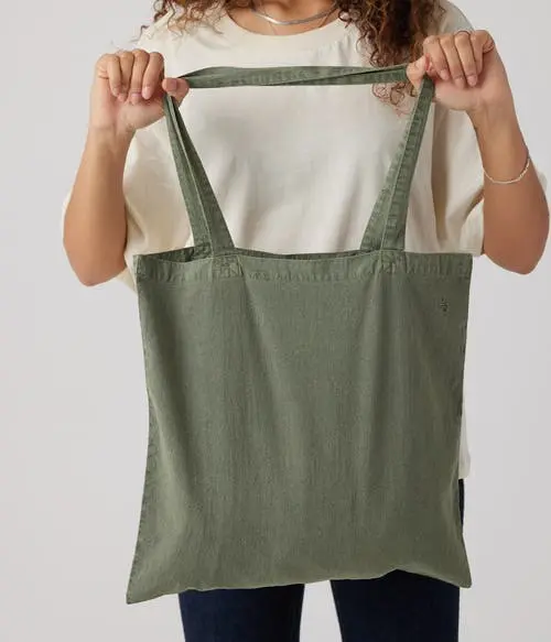 KNOWN SUPPLY Pigment Dyed Tote Bag - Army