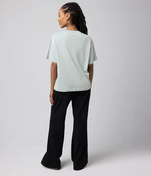 KNOWN SUPPLY Relaxed Organic Cotton T-shirt - Sky