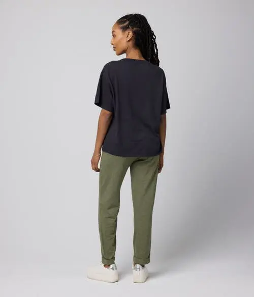 KNOWN SUPPLY Relaxed Tee - Washed Black