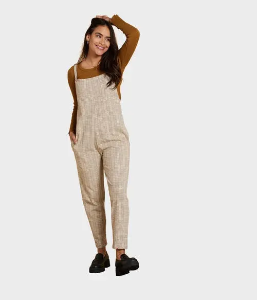 KNOWN SUPPLY Cadence Overall - Fog Shadow Plaid