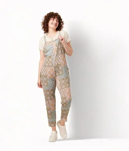 KNOWN SUPPLY Cadence Overall - Patchwork