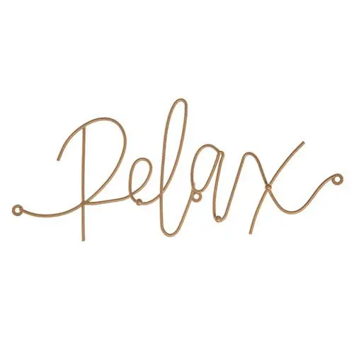 Totalee Gift Relax Metal Hook Rack Metal