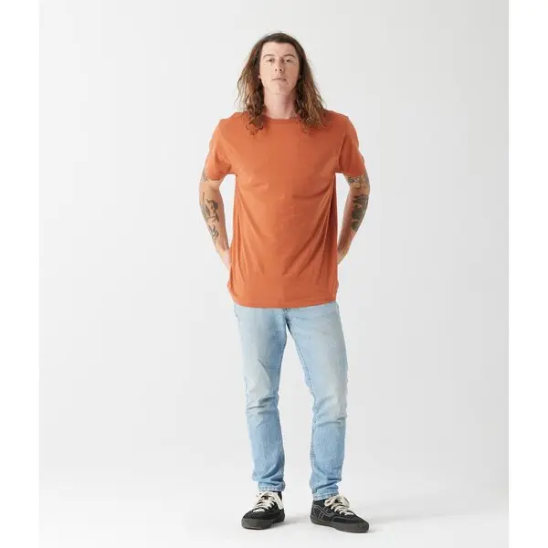 KNOWN SUPPLY Cotton T-shirt - Rust