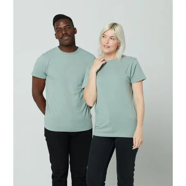 KNOWN SUPPLY Organic Cotton Crewneck T-shirt - Sage