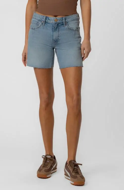 Kut From The Kloth Jenny Raw Hem High Waist Denim Shorts - Sustain
