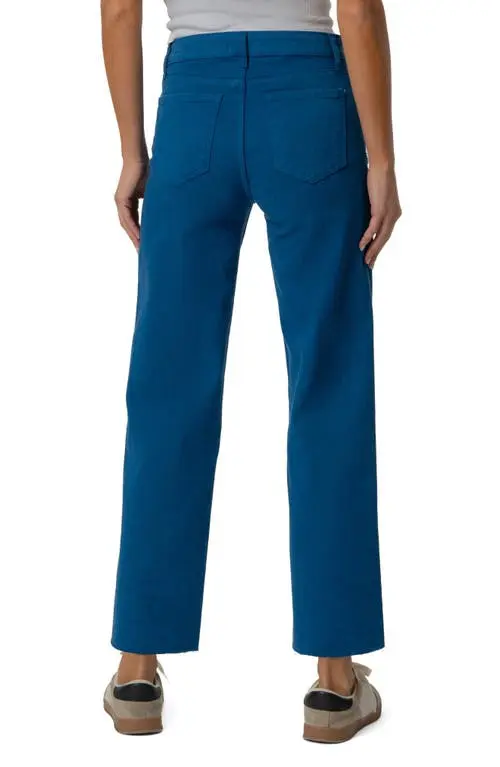 Kut From The Kloth Raw Hem Ankle Wide Leg Jeans