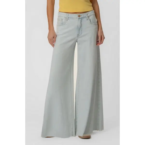 Kut From The Kloth Blake High Waist Super Wide Leg Jeans - Sensual