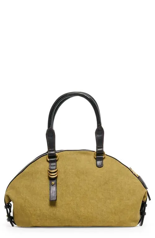 Dolce Vita Cotton Canvas Satchel - Olive