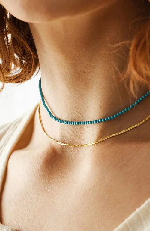 MADE BY MARY Satellite Chain Necklace - Gold