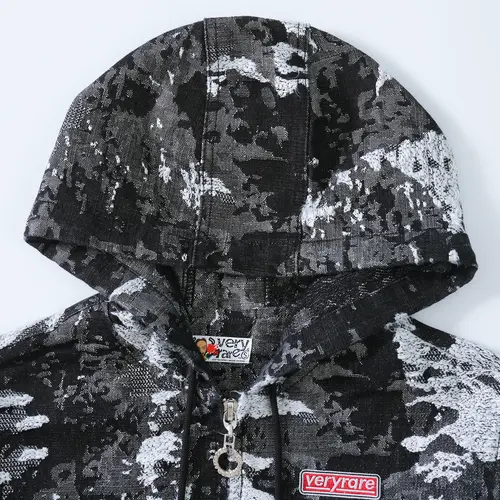 VERYRARE Devil Slayer Jacquard Denim Trucker Jacket