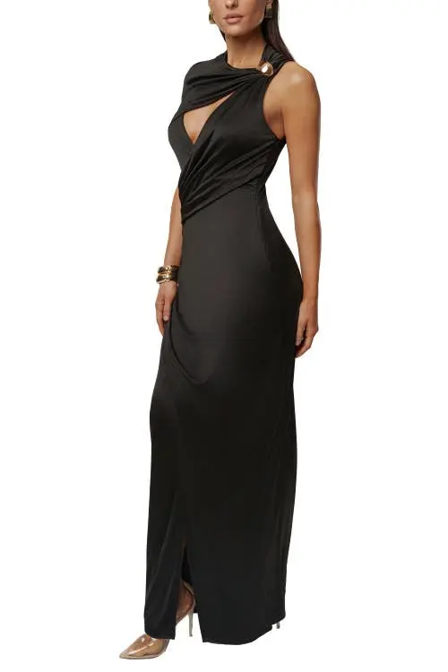JLUXLABEL Enchanted Drape Maxi Dress