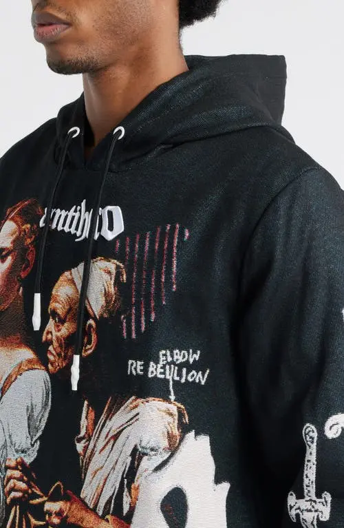 VERYRARE Graphic Print Crewneck Hoodie