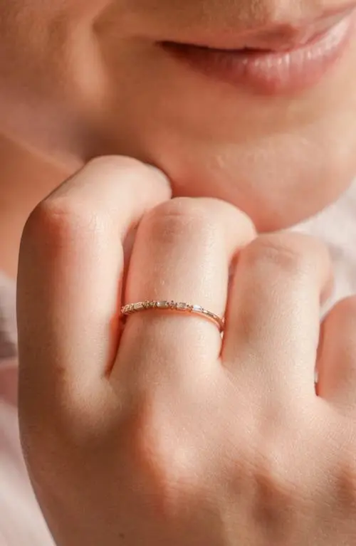 MADE BY MARY Ily Morse Code Ring