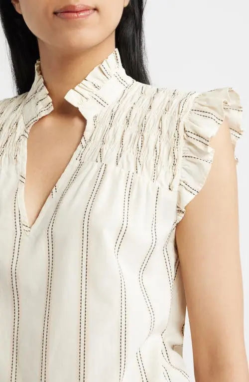 Kut From The Kloth Ronda Ruffle Sleeve Top