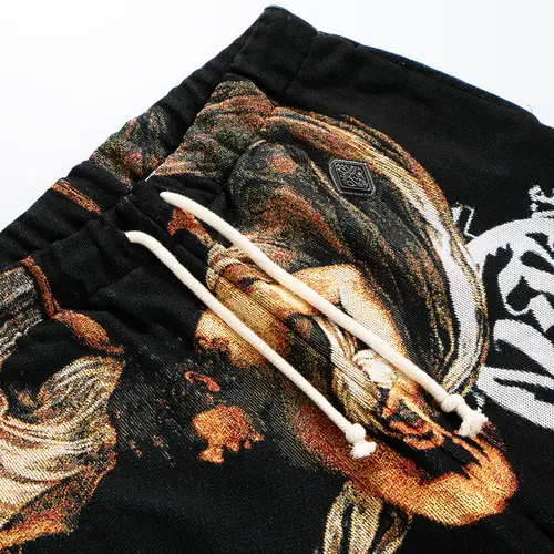 VERYRARE Jacquard Tapestry Knit Pants
