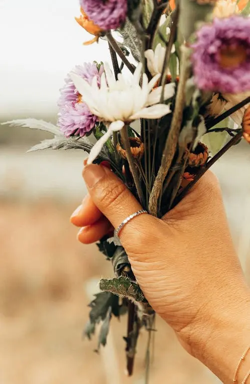 MADE BY MARY Poppy Link Ring