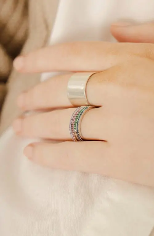 MADE BY MARY Birthstone Stacking Ring