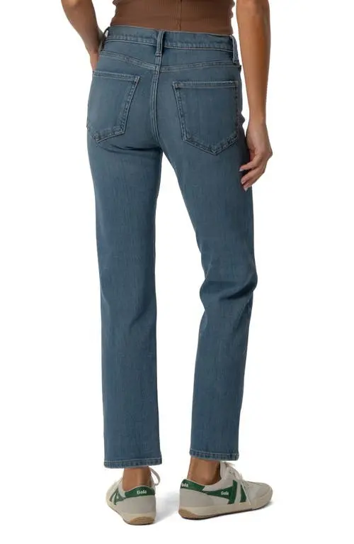Kut From The Kloth High Waist Ankle Straight Leg Jeans