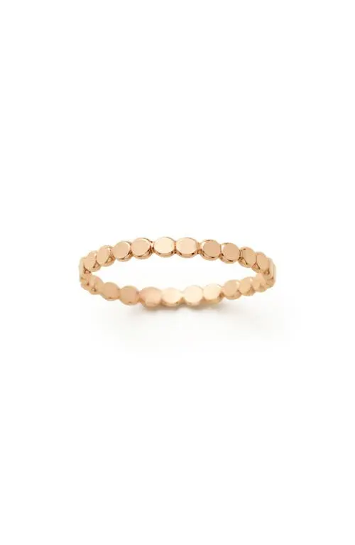 MADE BY MARY Poppy Link Ring - Gold